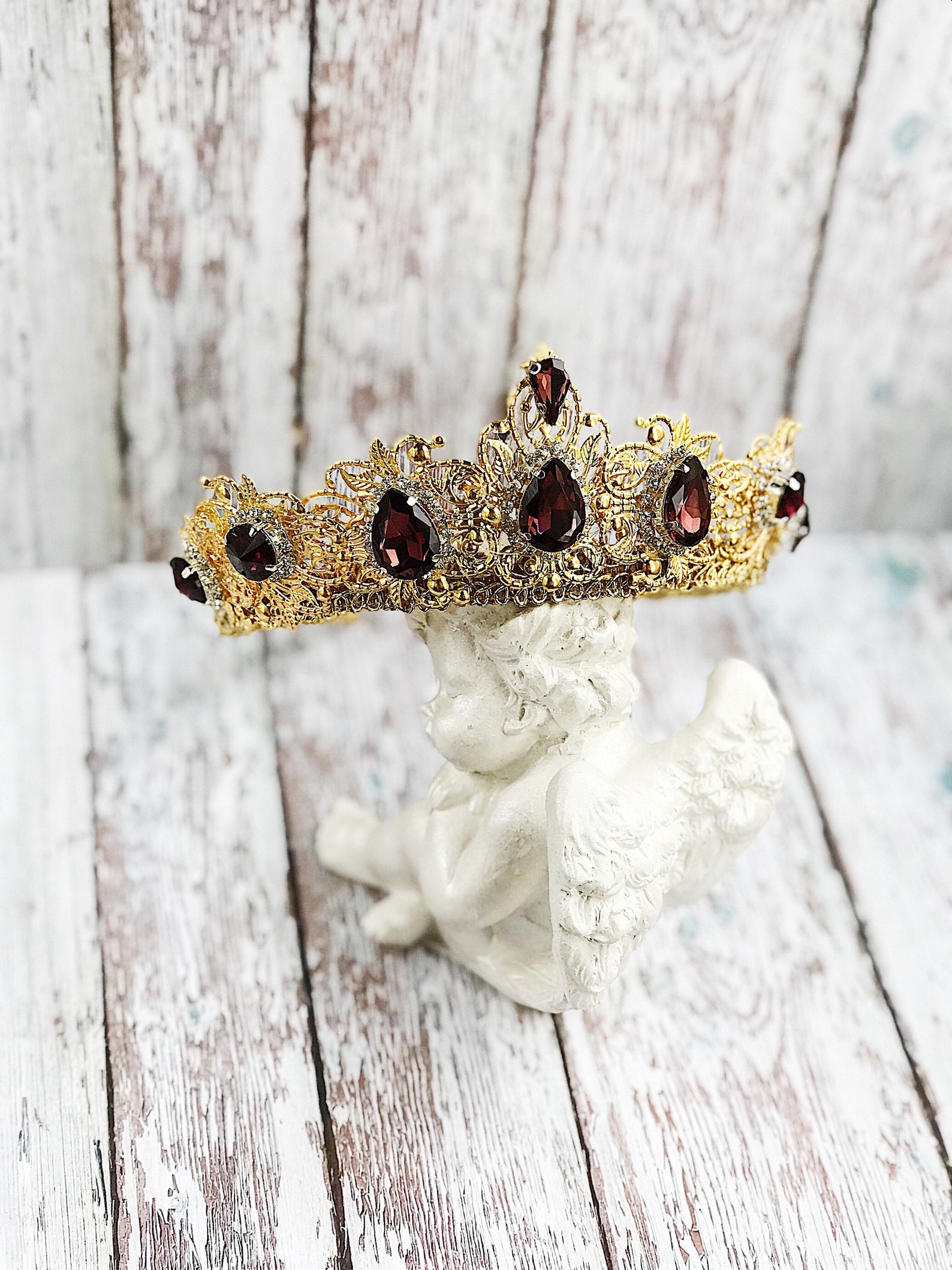 Set of 2 Mom and Daughter Crowns Headpieces Small Tairas - Etsy