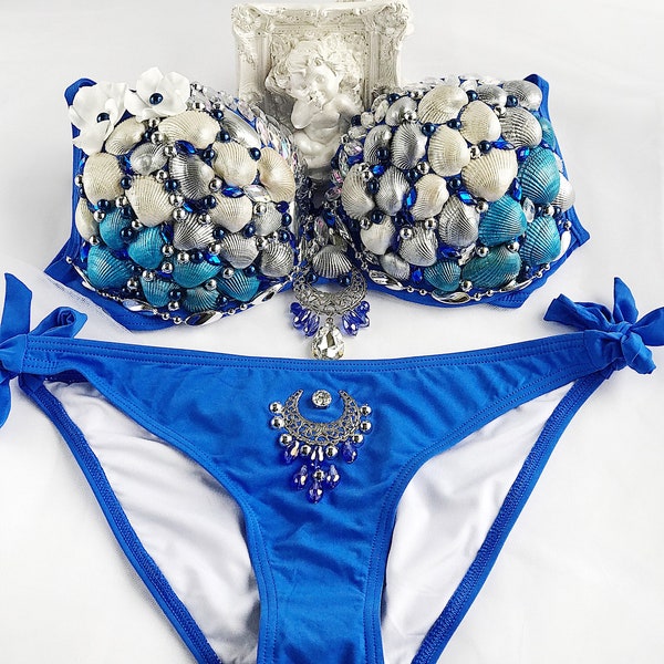 Mermaid Bikini - Etsy