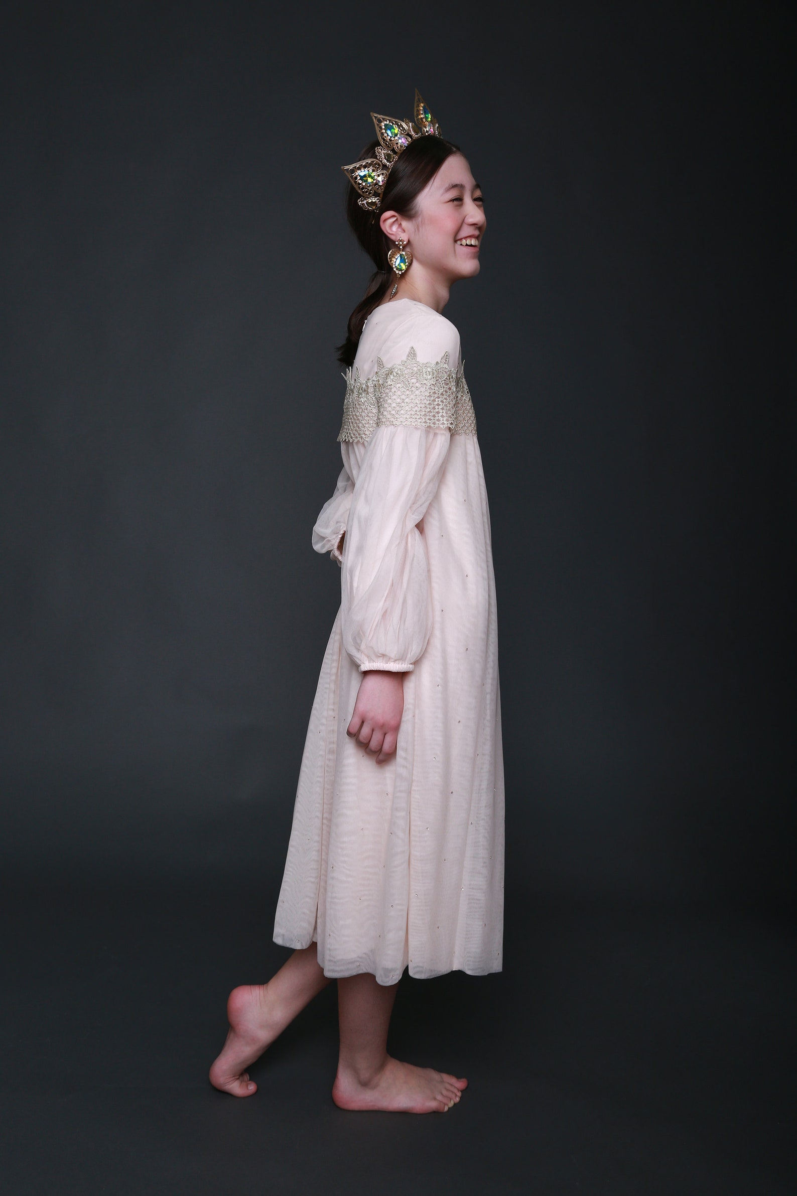 Christmas Bride Tiara Jewels Pagan Crown Gold Green Rainbow - Etsy