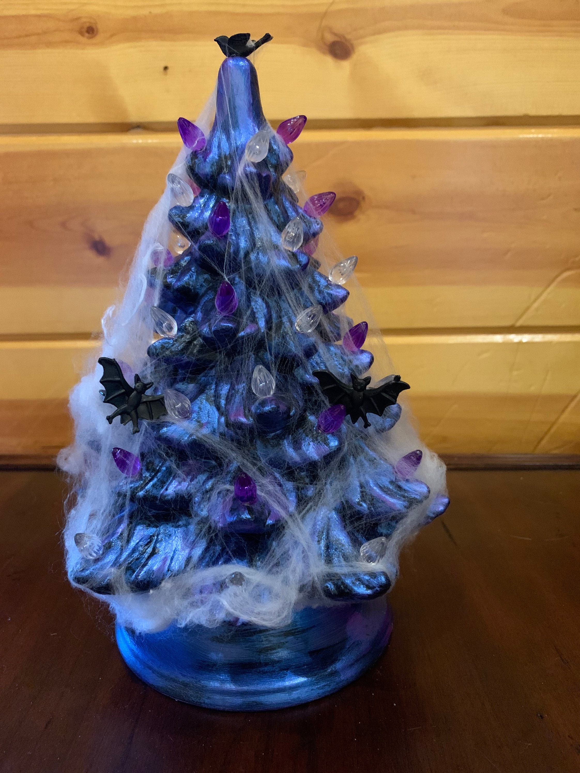 Ceramic Halloween Tree Moonlight - Etsy Canada