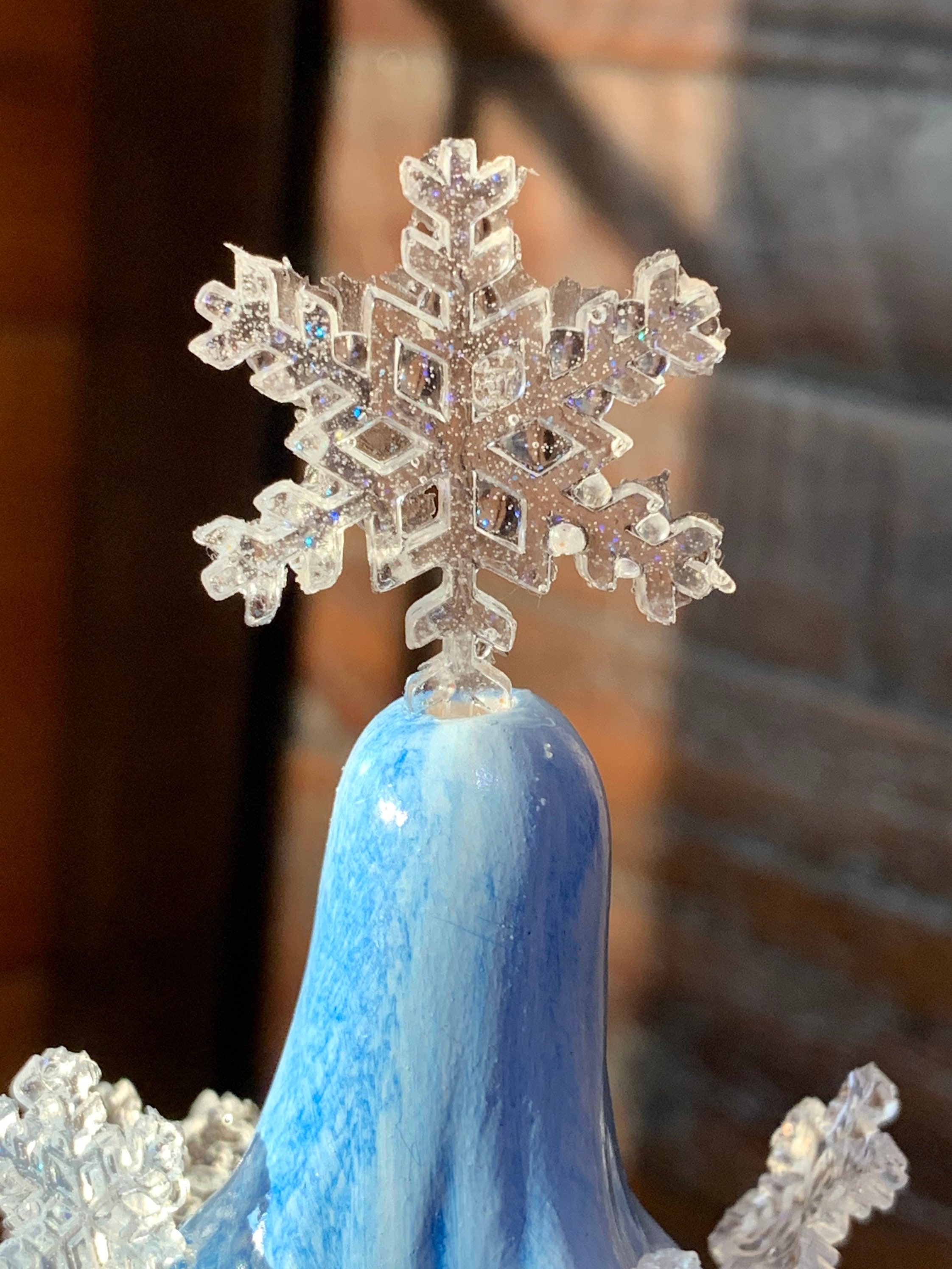 Ceramic Tree Lights Snowflakes - Etsy