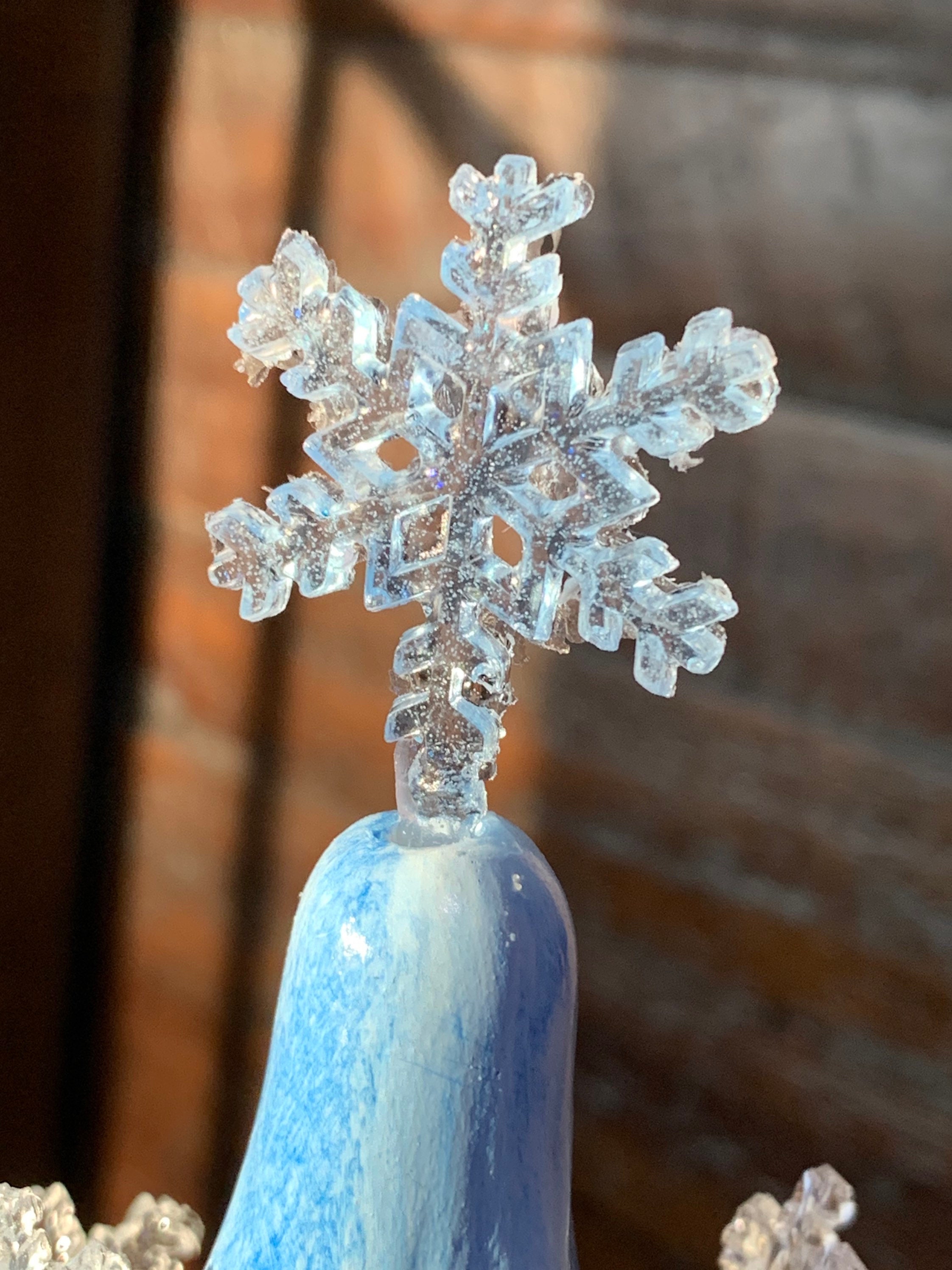 Ceramic Tree Lights Snowflakes - Etsy