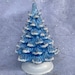 Ceramic Christmas Tree Small Blue - Etsy
