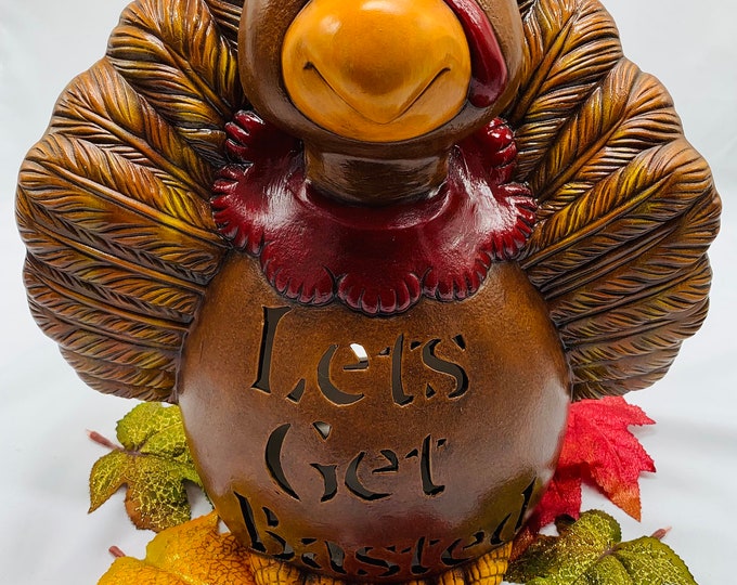 Turkey Let’s Get Basted Light Up - Etsy