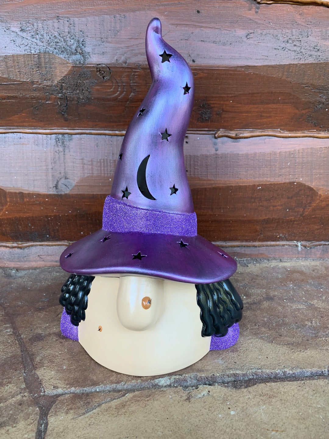 Witch Head Light Up - Etsy