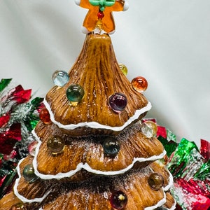 Ceramic Christmas Tree Gingerbread Man Theme - Etsy