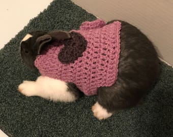 Rabbit sweater | Etsy