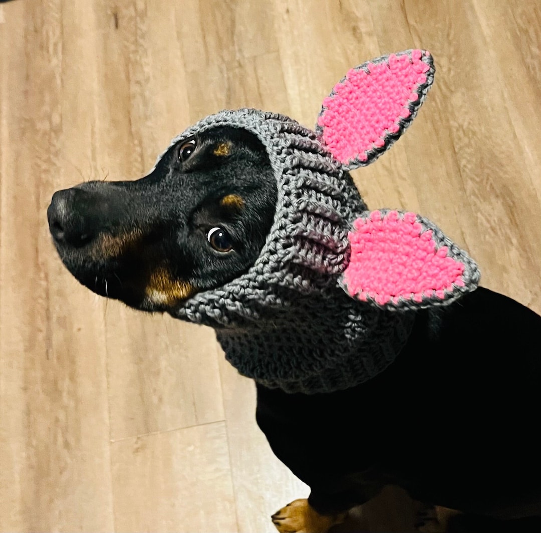 Crochet Pattern Dog Bunny Rabbit Snood Cowl - Etsy
