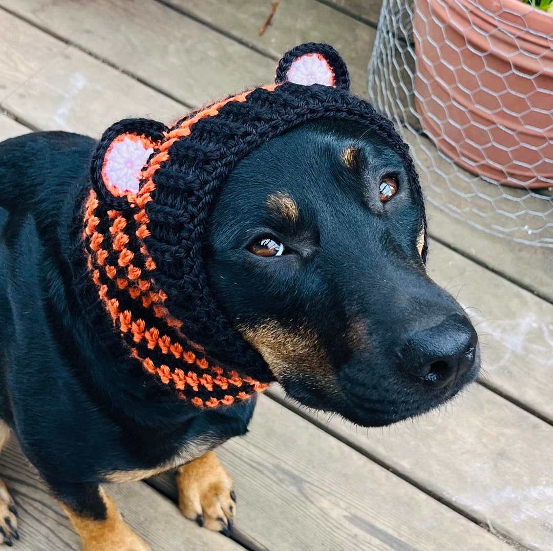 Crochet Pattern Dog Tiger Snood Cowl - Etsy
