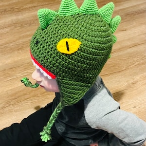 Crochet Pattern T-rex Hat, Tyrannosaurus Rex Hat, Dragon Kids Hoodie, Stegosaurus Pattern - Etsy