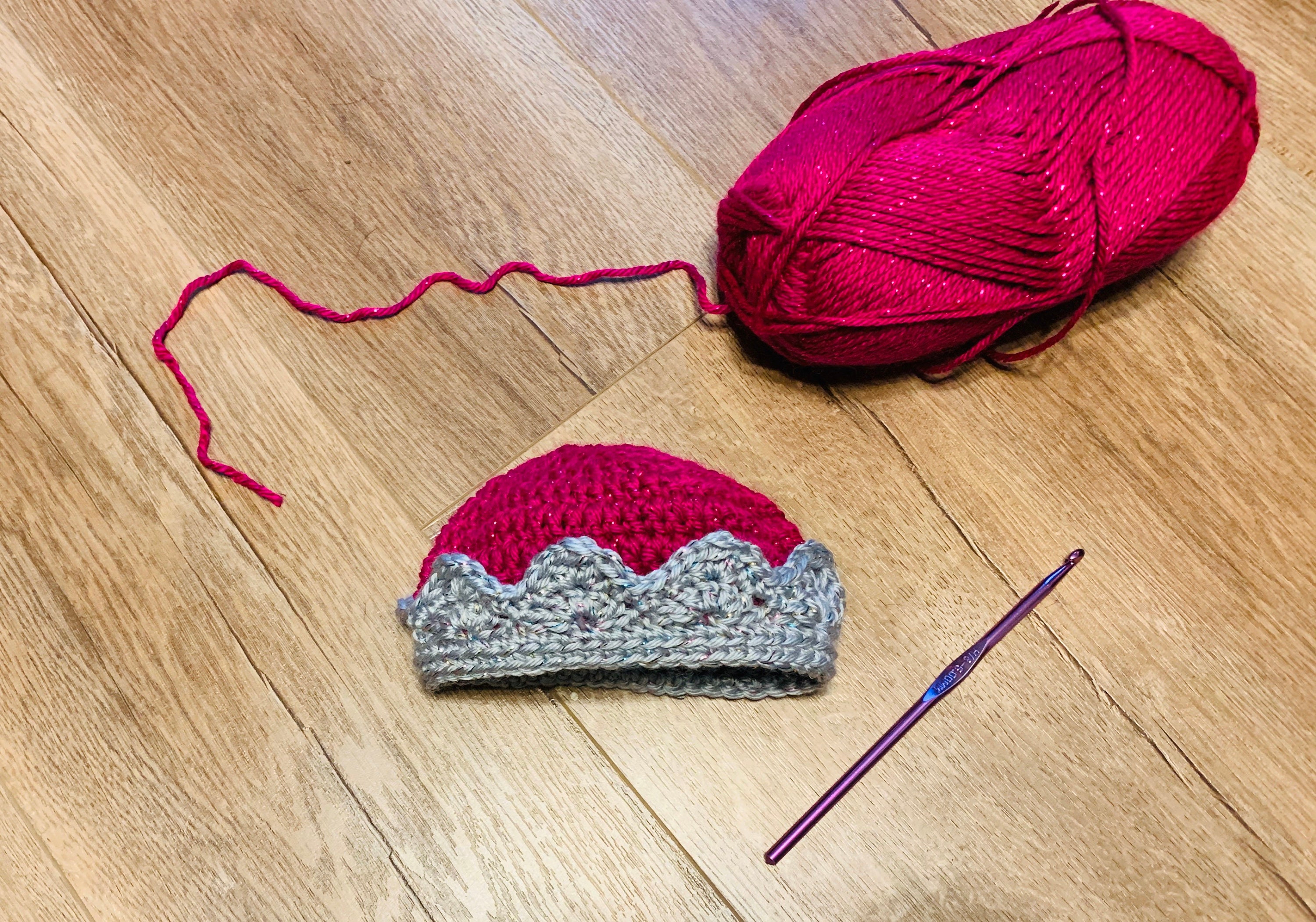 Newborn Crown Hat Crochet Pattern - Etsy