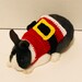 Rabbit Santa Clothes, Pet Santa Hat, Rabbit Santa Outfit, Pet Christmas ...