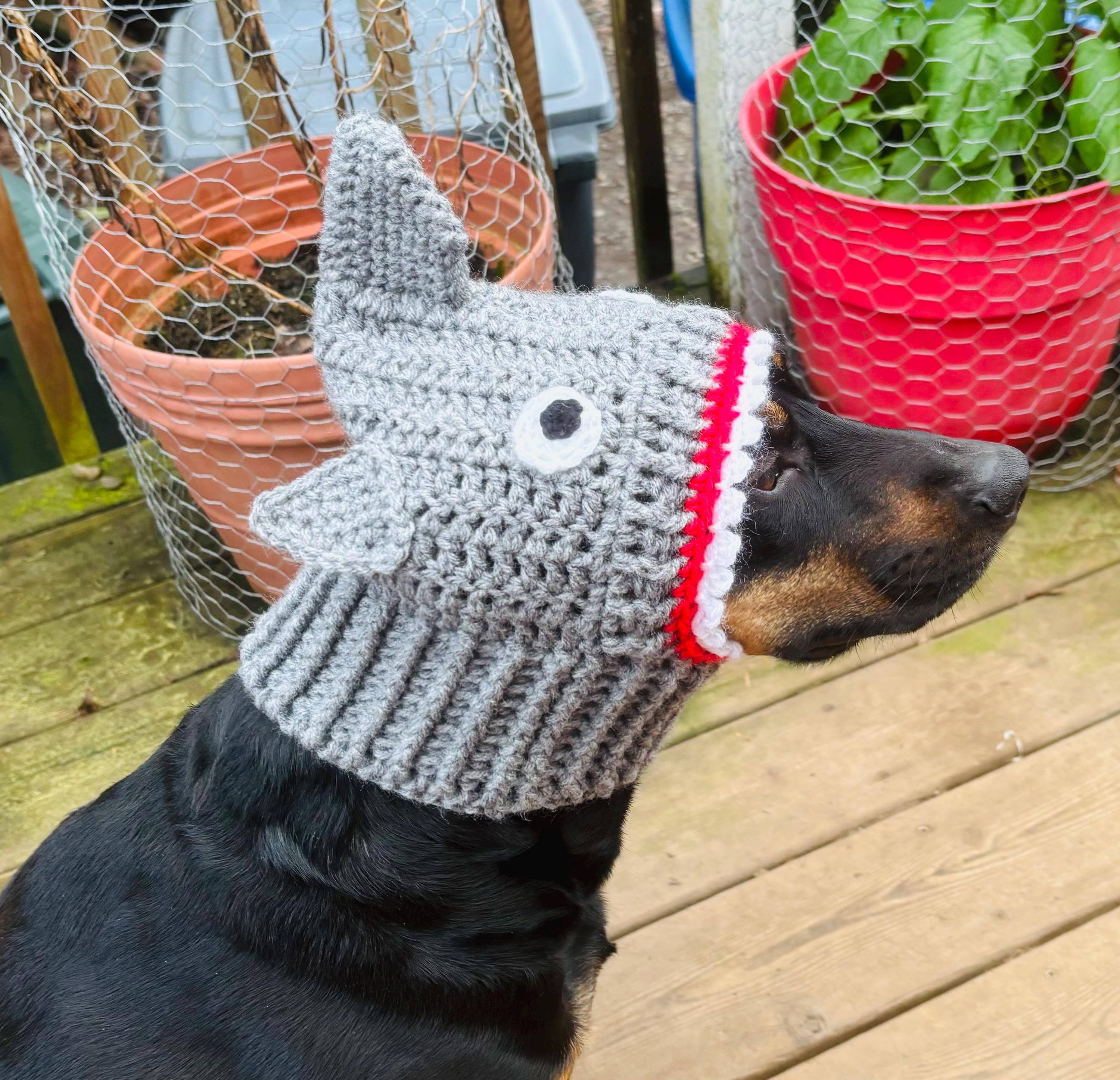 Crochet Pattern Dog Shark Cowl Snood - Etsy
