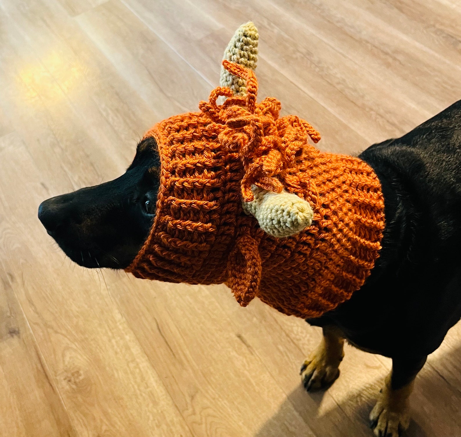 Highland Cow Dog Snood Cowl- Medium Dog- 18 Inch Neck - Etsy