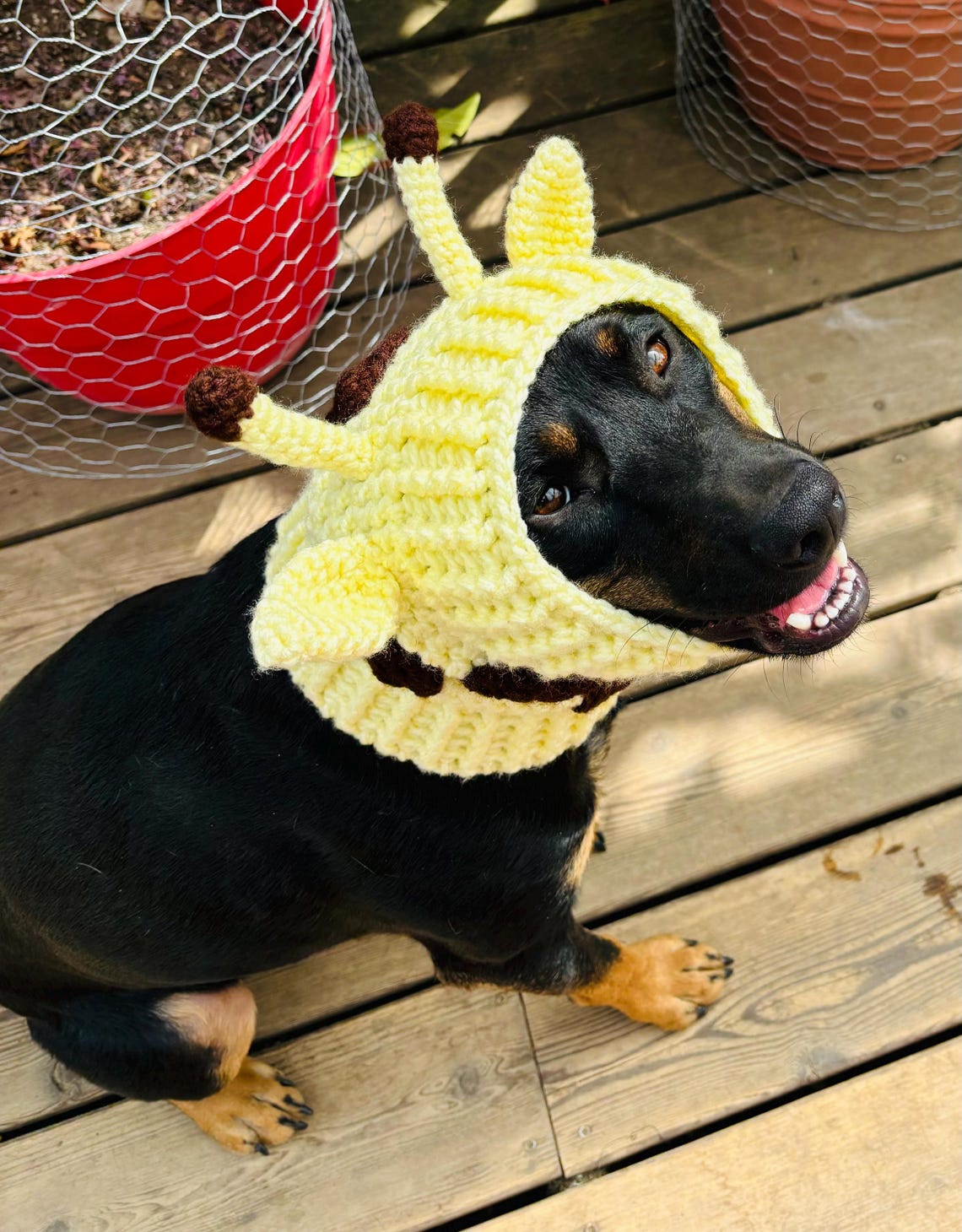 Crochet Pattern Giraffe Dog Snood Cowl - Etsy