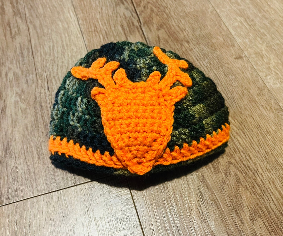 Crochet Pattern Deer Head Hat - Etsy
