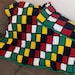 Building Blocks, Blanket Pattern, Crochet Pattern, Block Pattern, Brick ...