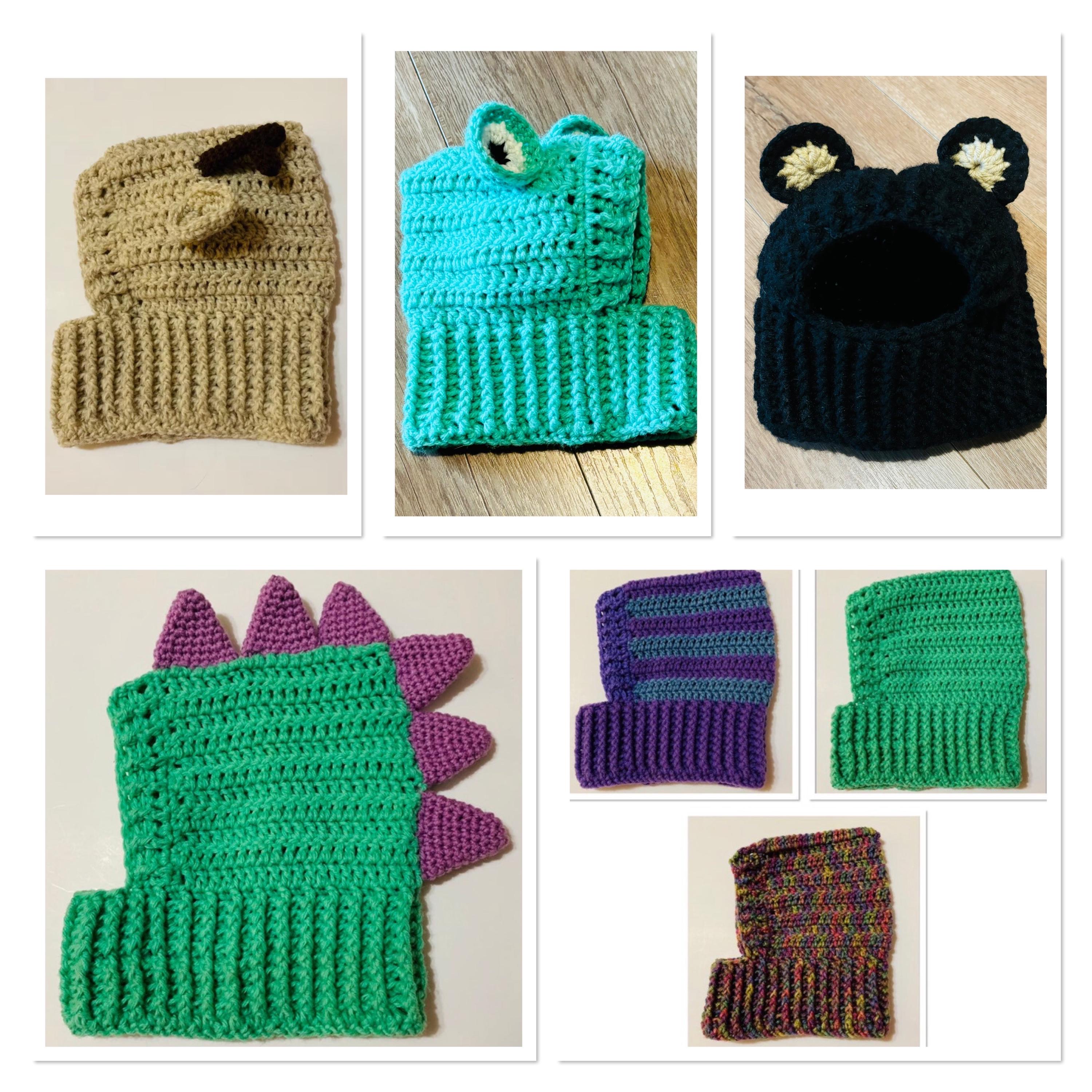12 Crochet Pattern Dog Cowl Costumes Collection- 12 Crochet Patterns ...
