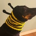 Crochet Pattern Dog Bumble Bee Snood Cowl - Etsy