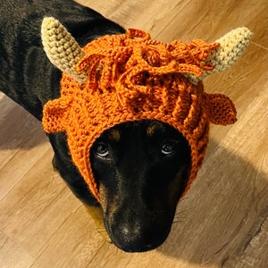 Highland Cow Dog Snood Cowl- Medium Dog- 18 Inch Neck - Etsy