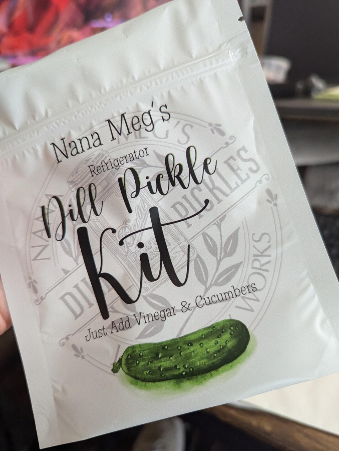 Nana Meg S Dill Pickle Kit Jar Not Included Etsy