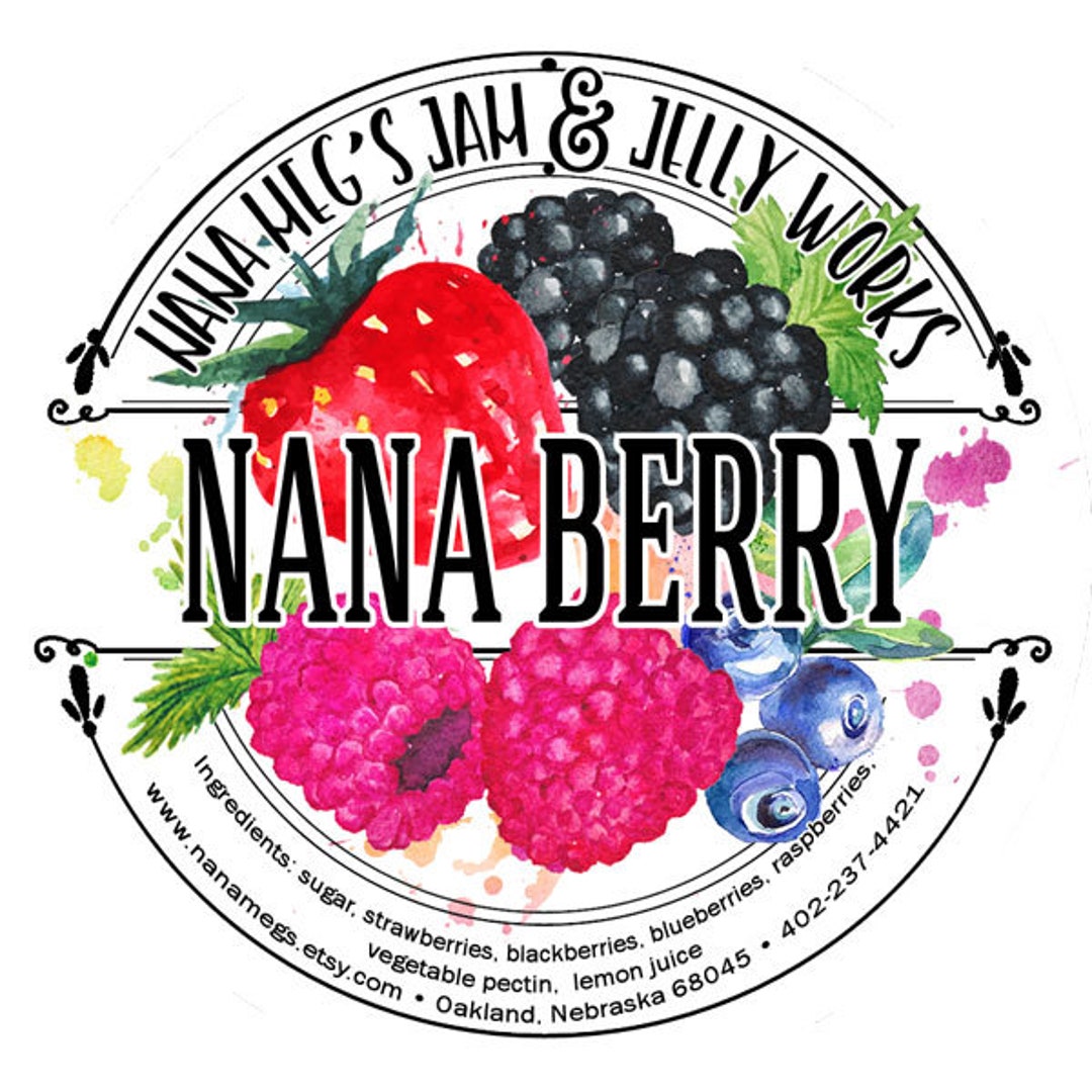 Nana Berry Jam - Etsy