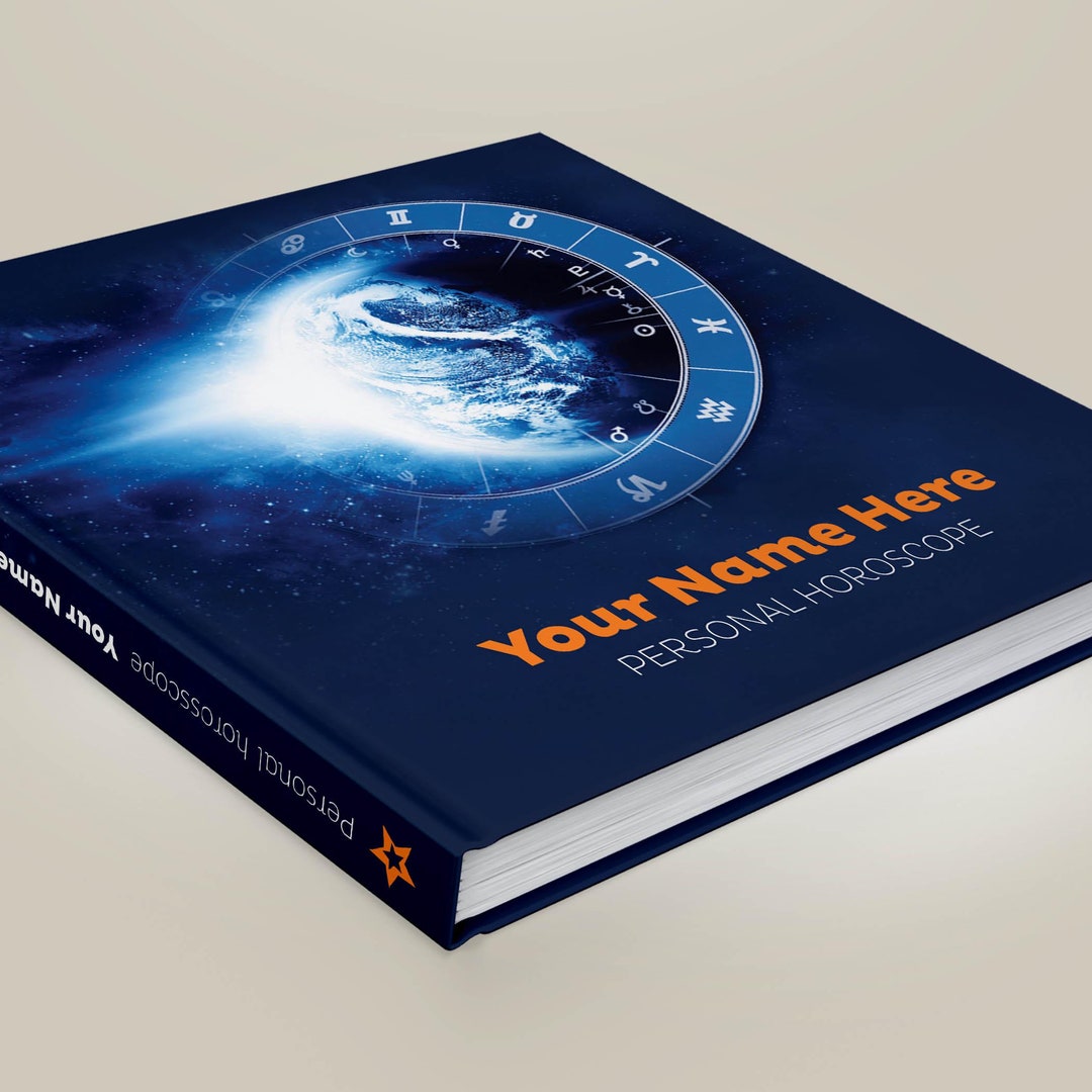 Personalized Astrology Birth Chart Reading: Custom Hardcover Book ...