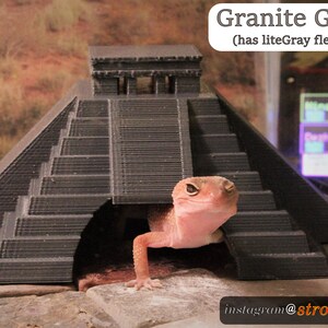 Stroodies Leopard Gecko Monument Hide: Step Pyramid of Kukulkan ...