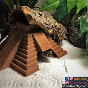 Stroodies Leopard Gecko Monument Hide: Step Pyramid of Kukulkan ...