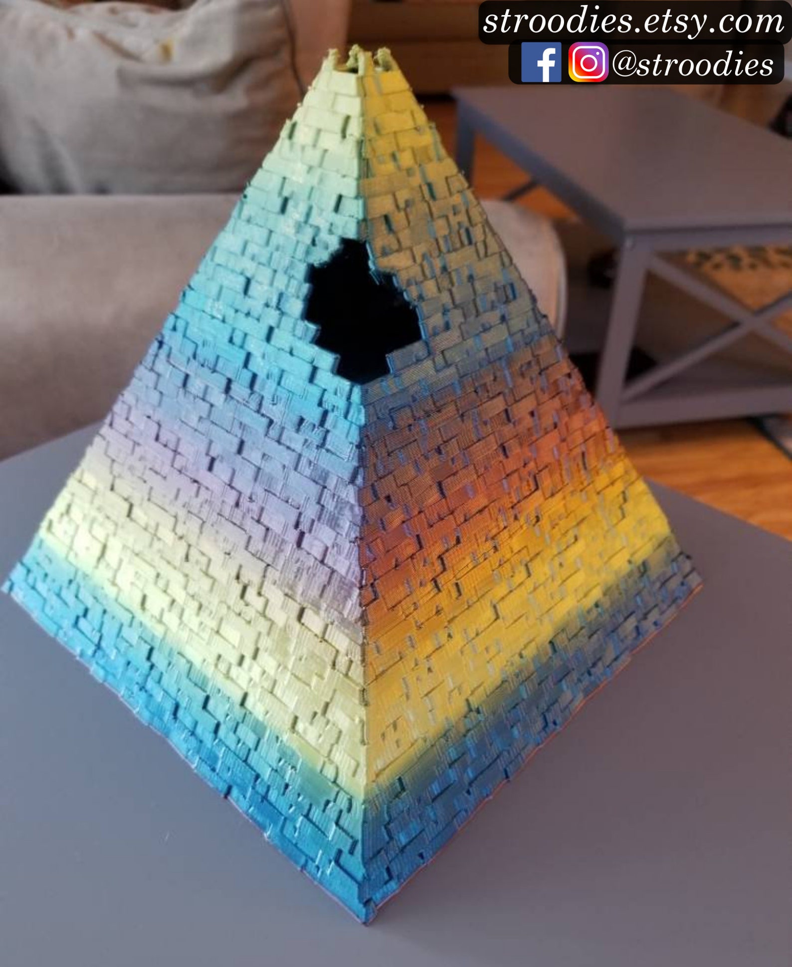 Stroodies Great Pyramid Hide for Leopard Geckos | Etsy