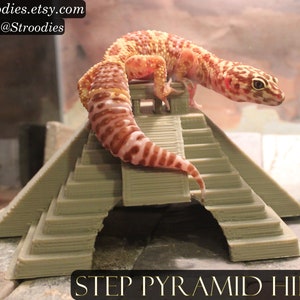 Stroodies Leopard Gecko Monument Hide: Step Pyramid of Kukulkan ...