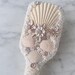 Ariel’s Hair Brush Purple Pink Gold Sea Shell Mermaid Brush Diamond ...