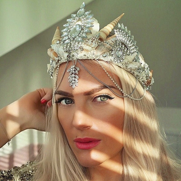 Shell Crown - Etsy
