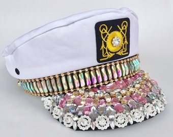 Pink Captain Hat - Etsy