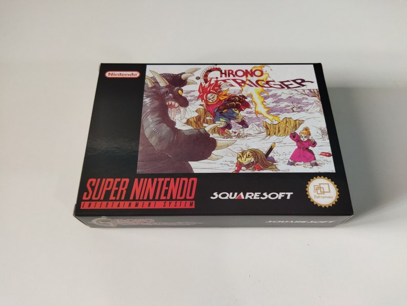 Chrono Trigger Super Nintendo Complete Pack Box Manual - Etsy