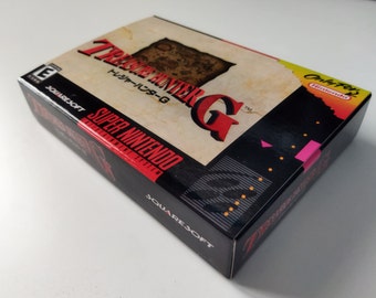 Treasure Hunter G - Super Nintendo - Complete Pack Box, Manual, Poster ...