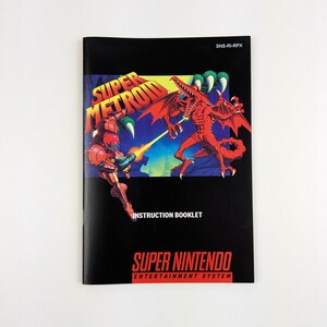Super Metroid - Super Nintendo - PAL - Complete Pack Box, Manual ...