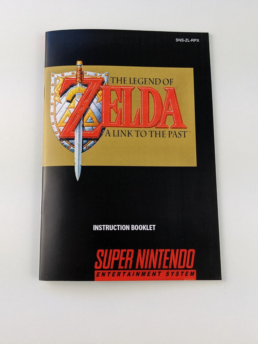 The Legend of Zelda A Link to the Past - Super Nintendo - Manual - Etsy