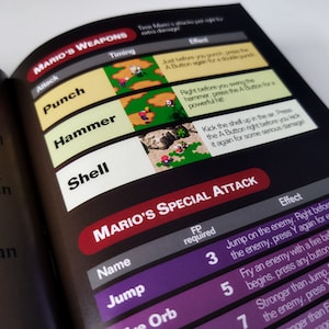 Super Mario RPG - Super Nintendo - Manual - Etsy