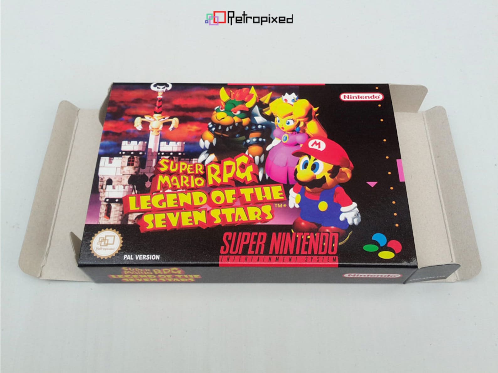 Super Mario RPG Super Nintendo Complete Pack Box Manual - Etsy España