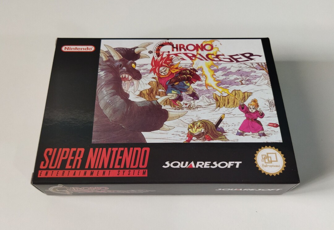 Chrono Trigger Super Nintendo Cardboard Box - Etsy