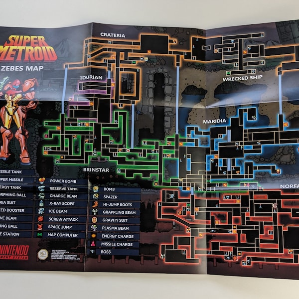 Super Metroid - Etsy