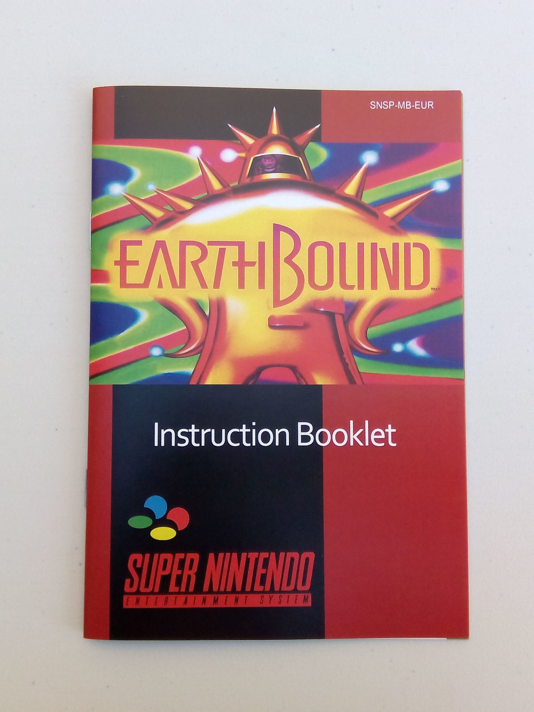 Earthbound - Super Nintendo - Manual - Etsy