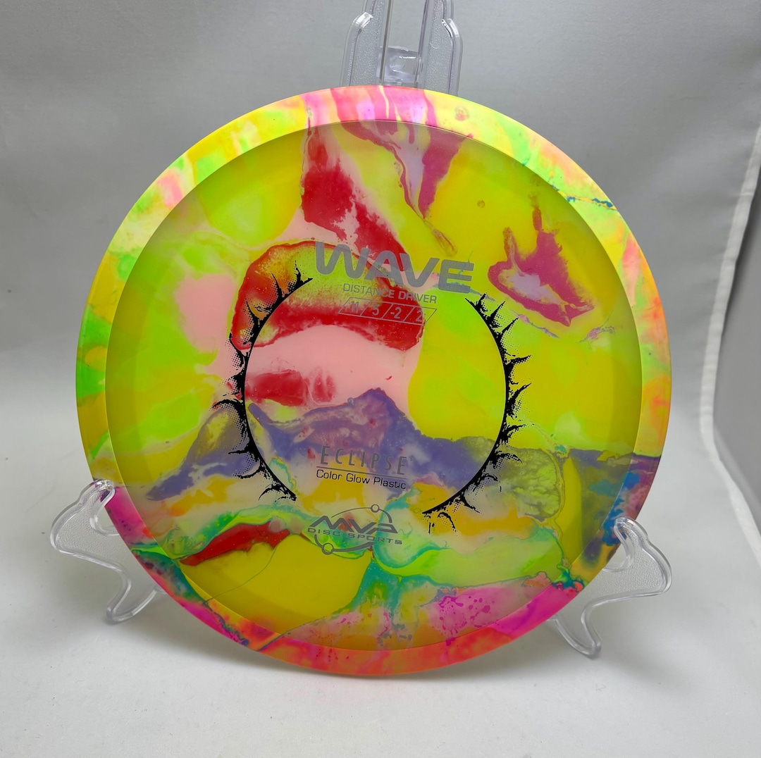 MVP Wave Dyed Disc Golf Disc, Eclipse Plastic, New Condition, 171 Grams ...