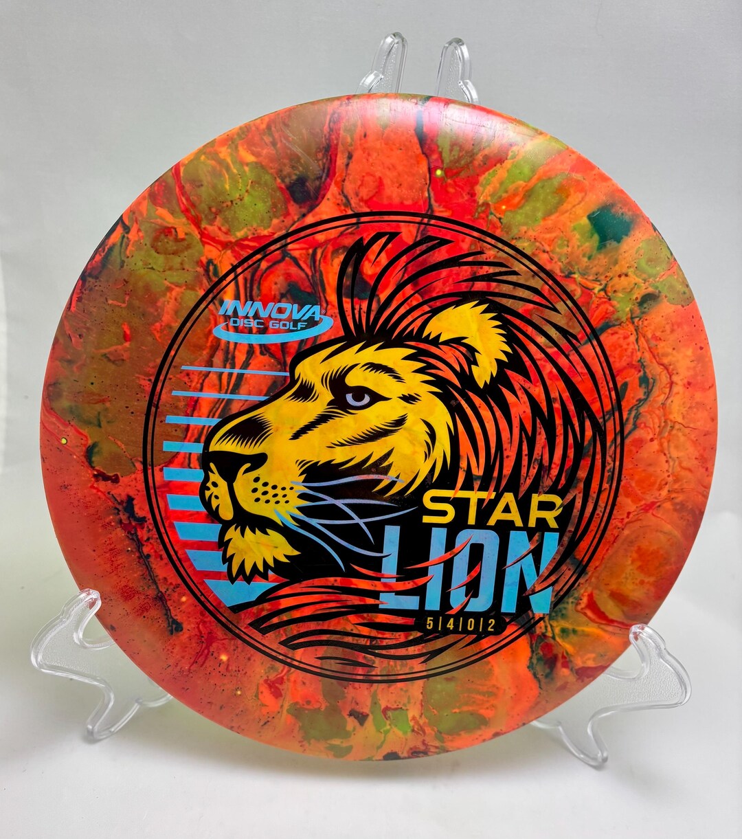 Dyed Innova Lion Disc Golf Disc - Star Plastic, 172g - Etsy