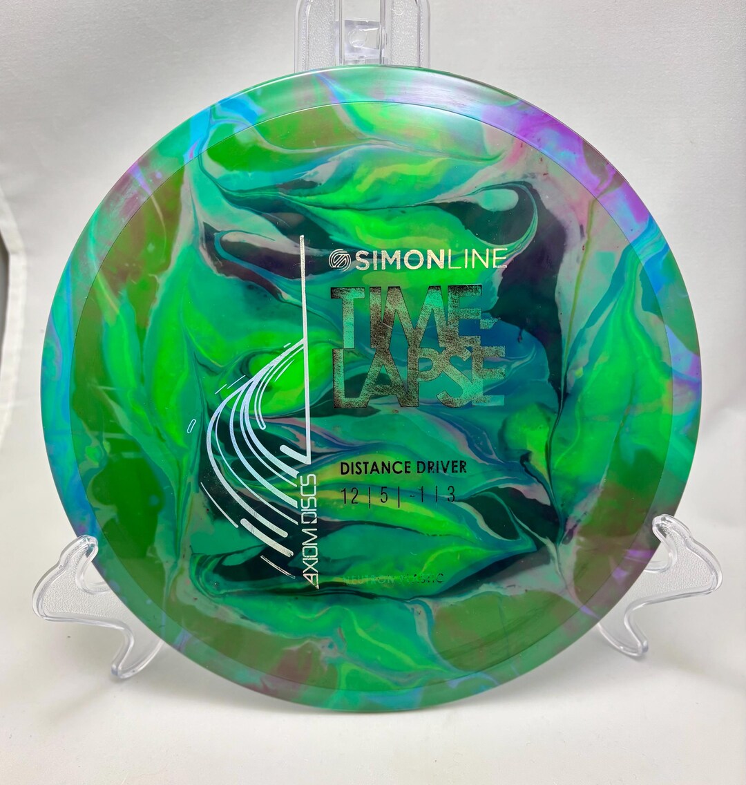 Dyed Axiom Simon Line Time Lapse Disc Golf Disc, Neutron Plastic - Etsy