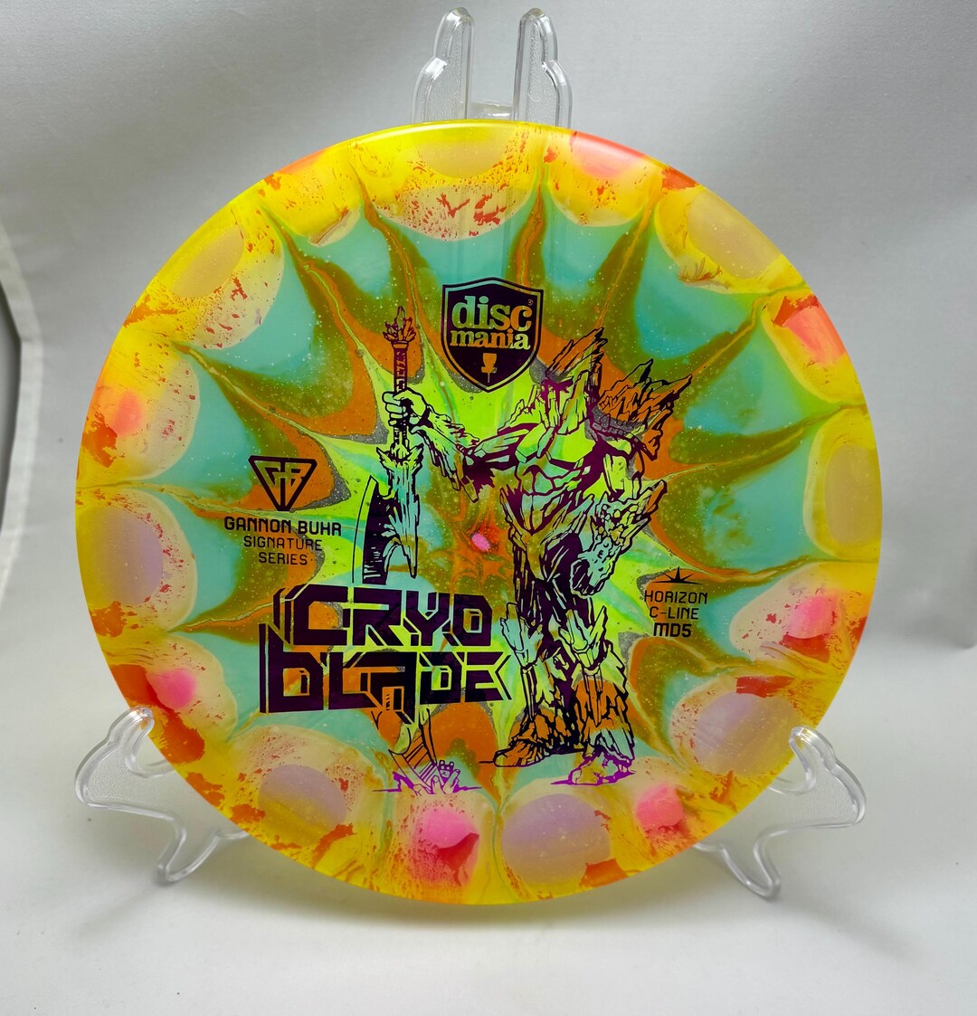 Dyed Discmania Cryo Blade MD5 Disc Golf Disc, Gannon Buhr Horizon C ...