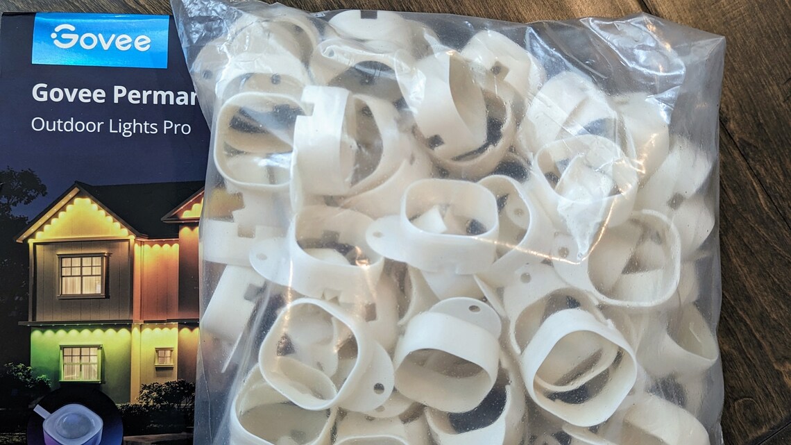 Govee PRO Permanent Outdoor LED Light Mounting Brackets Soffit - Etsy