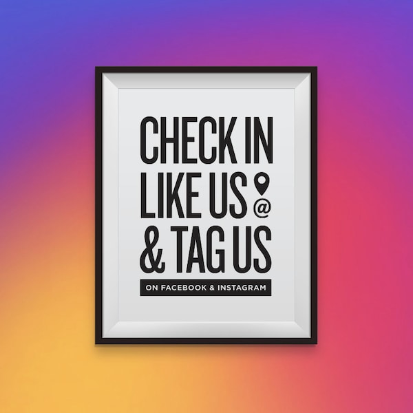 Tag Us on Instagram - Etsy