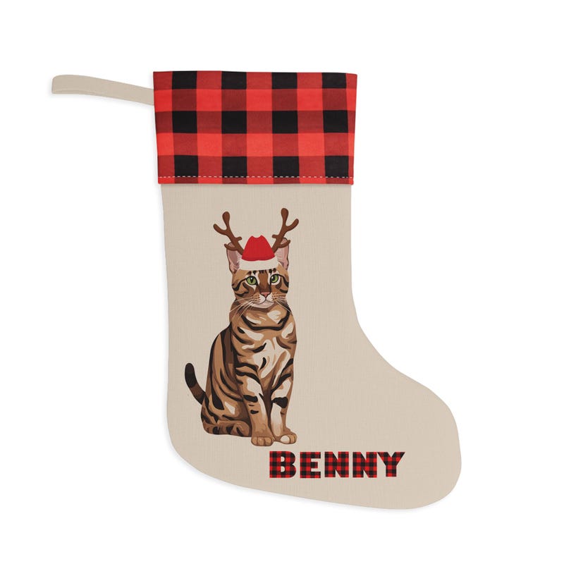 Cat Stocking - Etsy